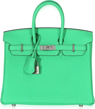 Herm&egrave;s Herm&egrave;s Togo Birkin Vert Comics 25 PHW