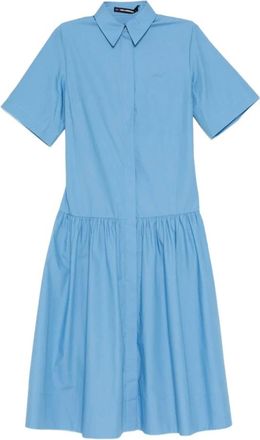 Karl Lagerfeld Femme, Robes, Bleu, Taille: 38 FR Robe Chemise