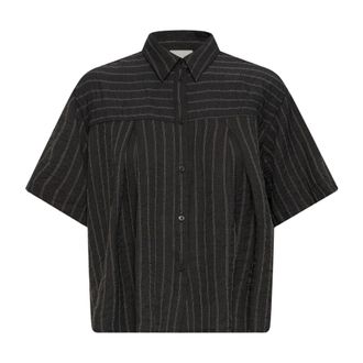 Ichi Hemd - - Blouses & Shirts - Damen - Schwarzk - L