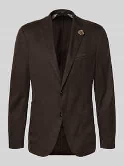 Joop Sakko aus Leinen-Mix mit Reverskragen Modell Hoverest