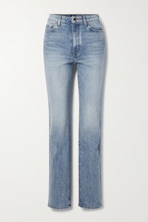 Khaite Jean Droit Taille Haute Danielle - Bleu