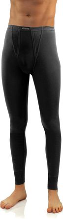 Sesto Senso Herren Unterhosen Baumwolle - Lange Unterhosen Herren Baumwolle Thermounterwäsche Für Männer Lange Unterhose k1 (Schwarz, XXL)