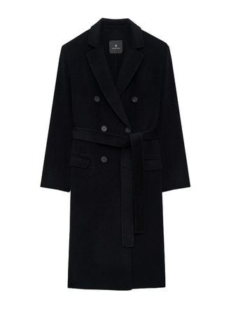 Anine Bing Manteau Au Genou - Noir