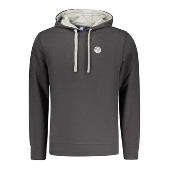 North Sails Lang&auml;rmeliger Hoodie mit Logo und Applikation - - Sweatshirts & Hoodies - Herren - Schwarzk - M