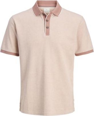 Jack & Jones Jprcclogan SS Polo, Adobe Rose, XL Hommes