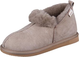 Shepherd ANNIE SLIPPER, Damen Flache Hausschuhe, Beige (STONE 25), 37 EU