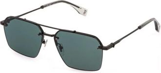 Police Homme, Accessoires, Noir, Taille: 59 MM Splq90 0672 Lunettes de soleil