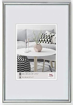 Walther Design Walther Design Cadre Photo Walther Design Argent 21 x 29,7 cm (DIN A4) Cadre Plastique Galeria KS130H