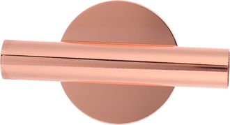 BESPORTBLE Wandvase Metall Rohrhalter Roségold Rund Wanddekoration für Blumenarrangements ohne Bohren Einfache Installation Wohnzimmer Schlafzimmer Küche