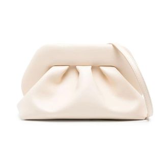 Themoir&egrave; Femme, Sacs, Blanc, Taille: ONE Size Pochette &agrave; bandouli&egrave;re en simili cuir blanc