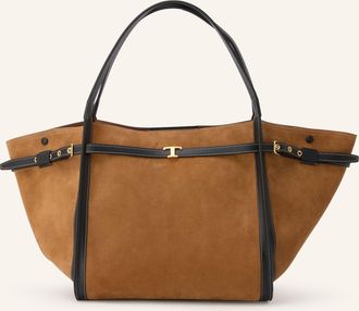 Tod's Tods Shopper T Signature Medium braun