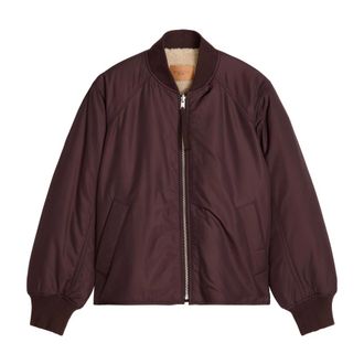 Marc O'Polo Gewebte Outdoorjacken- Kurzer Bomber - - Jackets - Damen - Rot - XS