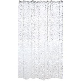 MSV Cotexsa by Premium Anti-Schimmel Eva 3D Duschvorhang - Anti-Bakteriell, waschbar, 100% wasserdicht - Kopenhagen 180x200cm - Made in Spain