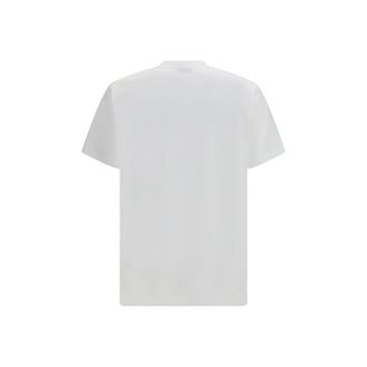 Moschino Mens White Cotton T-Shirt