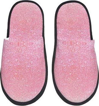 Generic Pantoufles En Feutre Paillettes Scintillantes Cozy Slippers R&eacute;utilisables Chaussons Maison Pour Invit&eacute; Int&eacute;rieur H&ocirc;tel L