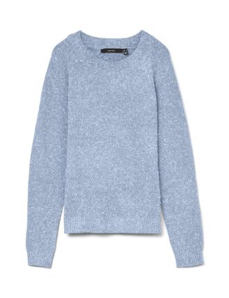Vero Moda Knitted Pullover VMDOFFY Pullover, Cashmere Blue,XS