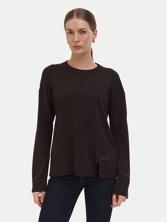 Liu Jo Pullover WF6418 MA16R Dunkelbraun Regular Fit