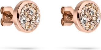 s.Oliver Ohrring - Elegante Ohrstecker aus poliertem Edelstahl - silber - wasserfest & hautfreundlich