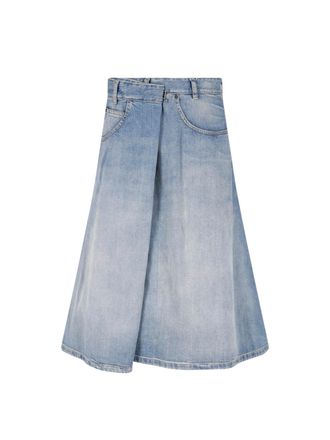Maison Margiela Denim Midi Skirt