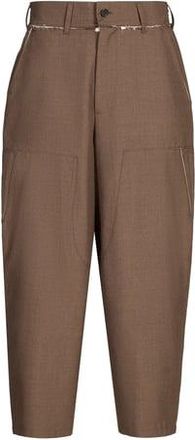 Camiel Fortgens Pantalon large effiloch&eacute;