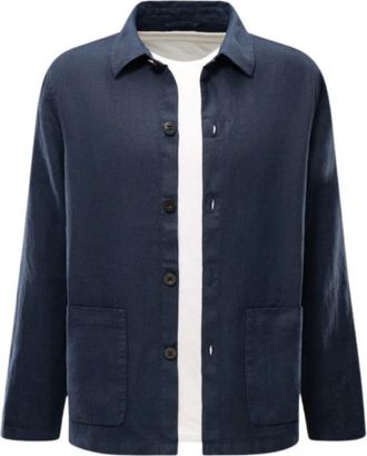 04651/ Homme, Vestes, Bleu, Taille: S Wide Pantalons