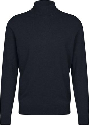 Bugatti Homme, Pulls, Bleu, Taille: 2XL Basic Turtleneck