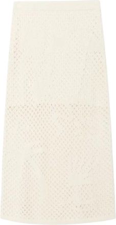 Zadig&Voltaire Femme, Jupes, Blanc, Taille: 36/38 FR Soly Skirt
