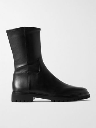 Loeffler Randall Danny Ankle Boots Aus Stretch-leder - Schwarz