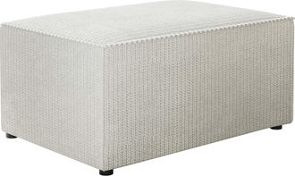 Mirjan24 Moderner Polsterhocker Kobaro, Sitzhocker Hocker Sitzbank Fußbank Pouf Farbauswahl (Lima 16)