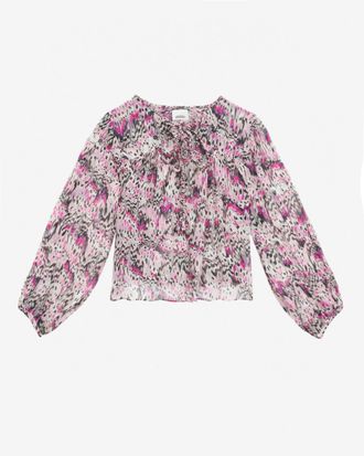 Isabel Marant Blouse Ametissa - Femme - Rose - Taille36 - Isabel Marant