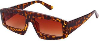 Generic Lunettes de soleil rectangulaires 2026 pour femmes, verres dégradés rétro, C5, taille unique