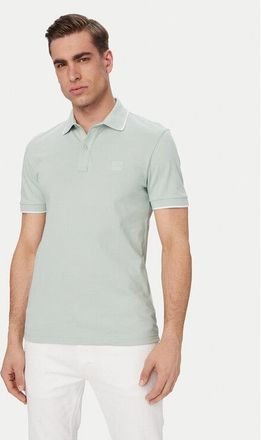 HUGO BOSS Poloshirt Passertip 50507699 T&uuml;rkisfarben Slim Fit