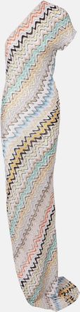 Missoni Robe longue Wave asym&eacute;trique
