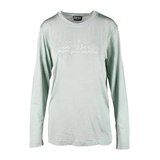 Diesel T-Shirts - - Tops - Damen - Gr&uuml;n - M