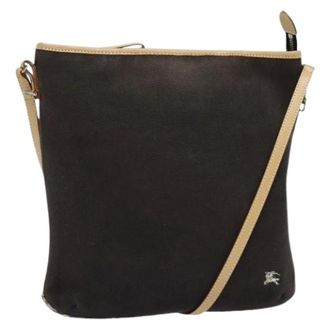 Burberry Pre-owned Toile sacs-ports-paule - Femme - Pre-owned - Noir - Taille: ONE Size