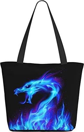 AOOEDM Dragon Ladies Shopping Bag 13x11x7in.Le cadeau parfait pour la Saint-Valentin.Cest de la Saint-Valentin pour maman, fille, &eacute;pouse, etc
