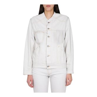 Maison Margiela Denimjacke - - Jackets - Damen - Wei&szlig; - S