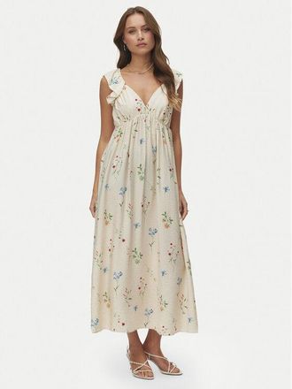 Vero Moda Sommerkleid Josie 10324125 Beige Regular Fit