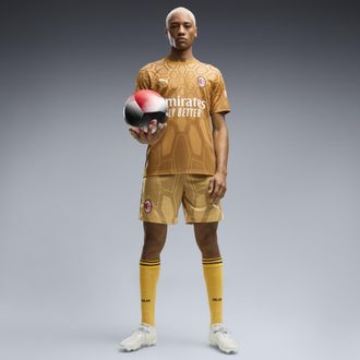 Puma Short de gardien de but 26/27 AC Milan Homme, V&ecirc;tements, Jaune, 3XL