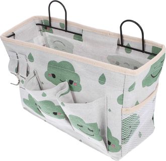 Cabilock Bedside Storage Bag aus Robustem Material Multifunktionaler Aufbewahrungsbeutel zum Einh&auml;ngen Am Bett oder Stuhl f&uuml;r Studentenwohnheim Wohnzimmer und 