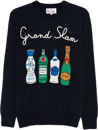 MC2 Saint Barth Homme, Pulls, Bleu, Taille: M Heron Crewneck Sweater