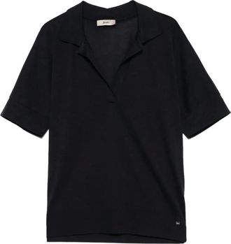 Herno Femme, Tops, Bleu, Taille: 44 FR Polo Chemises