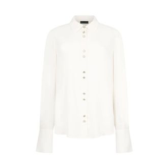 Liu Jo Femme, Blouses et Chemises, Blanc, Taille: 42 FR Chemises