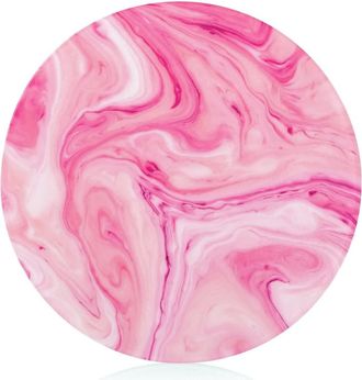 Generic Rot-Pink Runde Schneidebrett Rutschfest Küchenbrett Zum Servieren Und Schneiden 20 cm