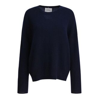 Lisa Yang Femme, Pulls, Bleu, Taille: 38 FR Pull en Cachemire Bleu Sweater