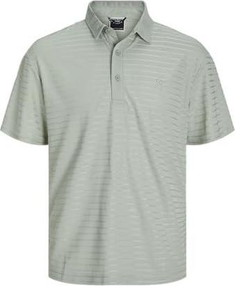 Jack & Jones Jcobeech Polo SS, Desert Sage, XXL Homme