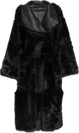 Yves Salomon Damen, M&auml;ntel, Schwarzk, SGr&ouml;&szlig;e