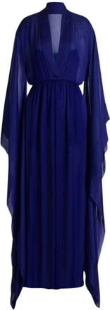 Alberta Ferretti Femme, Robes, Bleu, Taille: 44 FR Gowns
