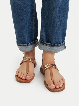 Guess Sandalen FLJRMY LEA03 Braun