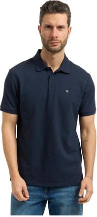 Calvin Klein Homme, Tops, Bleu, Taille: 3XL Polo Chemises